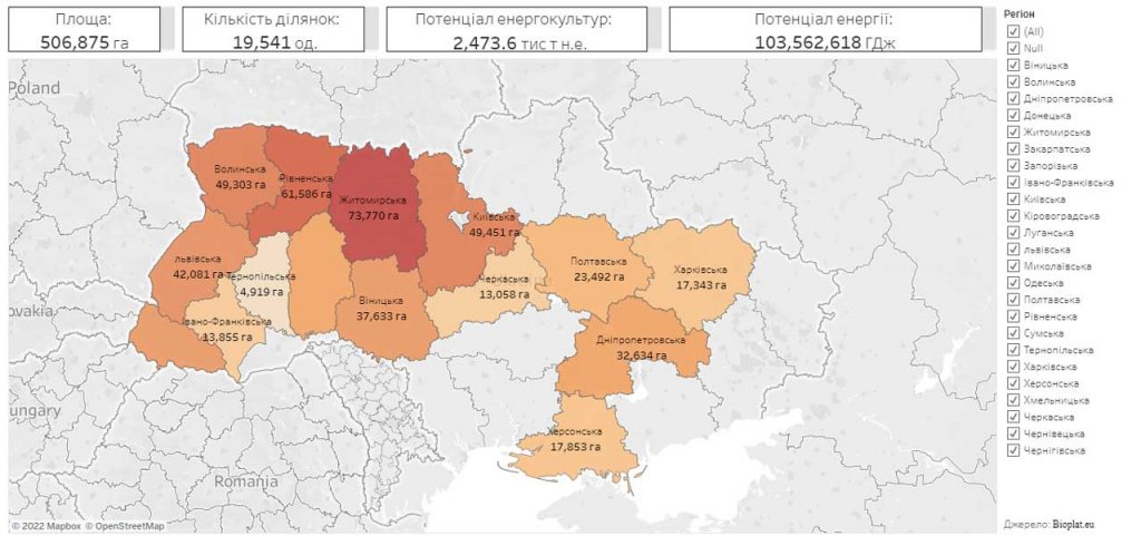 UABIO created an interactive map of energy plants of Ukraine - news ...