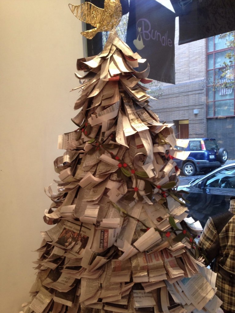 TOP-5 hand-made eco-trees for the new year to save trees - new year ...