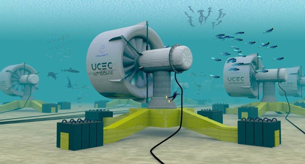TidalWatt has developed underwater turbines that are 60 times more ...