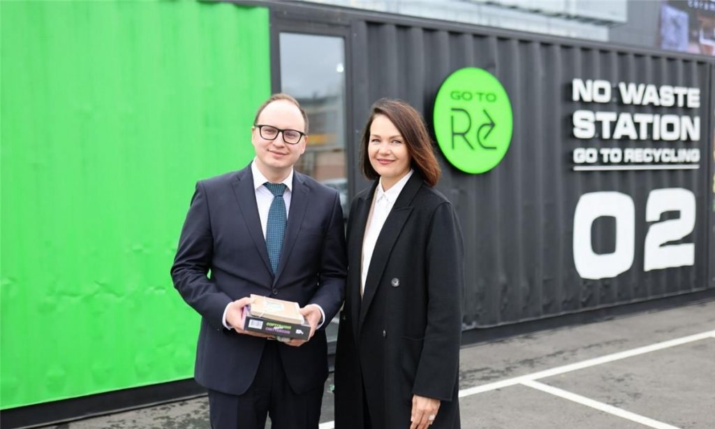 Second innovative waste sorting capsule opened in Ukraine | EcoPolitic